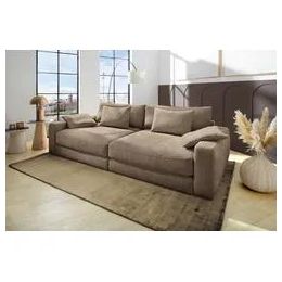 Jockenh&ouml;fer Big-Sofa JOCKENH&Ouml;FER GRUPPE "Milano XXL, B: 290 cm", taupe, B:290cm T:135cm, Korpus: 100% Polyester;Kissen: 100% Polyester, Sofas, Big-Sofa, mit Zierkissen, Relaxfl&auml;che 120x240 cm, Federkern