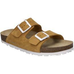 Josef Seibel Damen Sandale "Hermine 01, gelb-kombi", Gr. 45, gelb, Obermaterial: 100% Rindsleder Leather cow., Schuhe