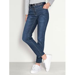 Peter Hahn - Thermo-Jeans, denim, Gr. 46 / L - Baumwolle