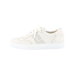Paul Green Damen Sneaker "Paul Green Sneaker Glattleder", Gr. 43, wei&szlig;, Glattleder, Schuhe