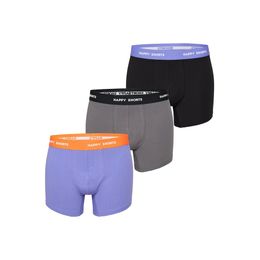 Happy Shorts Boxer shorts male Grey, Purple, Black size XXL