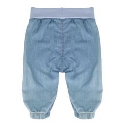 MaxiMo M&auml;dchen Schlupfhose, Gr. 50, blau, Denim/Jeans, Obermaterial: 100% Baumwolle, Hosen, Denim-Optik, Pumphose, unisex, vielseitiger Sommerstyle