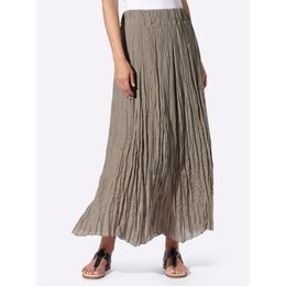 Heine Damen Schlupfrocktaupe, Gr. 42, unifarben, 55% Polyester, 45% Viskose, R&ouml;cke