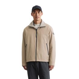 Marc O'Polo MARC O'POLO Herren Outdoorjacke "aus wasserabweisendem Micro-Twill", grau, Gr. XS, unifarben, Obermaterial: 78% Polyester, 22% Baumwolle, Jacken