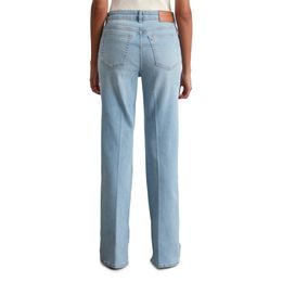Marc O'Polo MARC O'POLO Damen Bootcut-Jeans "Kiruna", blau, Gr. 30, Denim/Jeans, Obermaterial: 98% Baumwolle, 2% Elasthan, Jeans, Schlitze an der Beininnenseite,