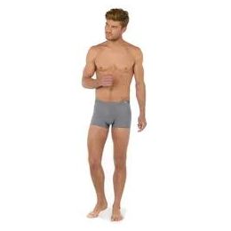Boxershorts HOM "H-Fresh", Herren, Gr. M, grau, Obermaterial: 83% Polyamid, 17% Elasthan. Futter: 95% Baumwolle, 5% Elasthan, unifarben, bequem, Unterhosen, bequem, weich, eng, elastisch, atmungsaktiv, basic, Baumwollmix