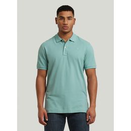 G-Star Raw G-STAR Damen T-Shirt "Dunda Slim Poloshirt"mineral blau, Gr. L, Obermaterial: 95% Baumwolle, 5% Elasthan, Shirts