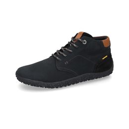 Camel Active Herren Schn&uuml;rboots, Gr. 41, schwarz, Leder, Schuhe, Barfu&szlig;schuh, Sneaker mit flacher Laufsohle