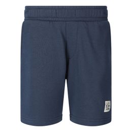 ZIGZAG Jungen Shorts "Lumix", blau, Gr. 128, unifarben, 60% Baumwolle, 40% Polyester, Hosen, mit weichem Dehnbund