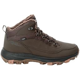 Jack Wolfskin Herren Outdoorwinterstiefel "EVERQUEST TEXAPORE MID M", Gr. 43, braun, Leder, Textil, Schuhe, Winterboots, Snowboots, Winterschuhe,
