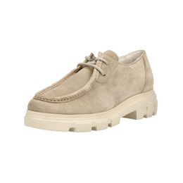 Paul Green Damen Bootsschuh "Paul Green Halbschuhe Veloursleder", Gr. 42,5beige, Veloursleder, Schuhe