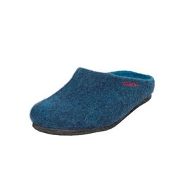 MagicFelt Slippers 'Filzpantoffel MagicFelt 709' female Blue size 39