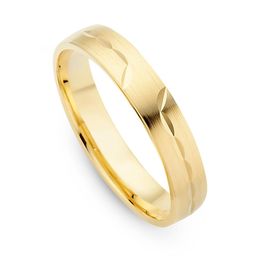 Phoenix PH&Ouml;NIX Damen Trauring "Schmuck Partnerring Ehering Verlobungsring Freundschaftsring", 57, ohne Brillant, Silber 925 (Sterlingsilber), 4mm, gold,