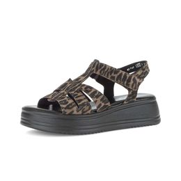 Gabor Damen Plateausandaletten "Plateau Sandale", Gr. 37,5braun, Schuhe