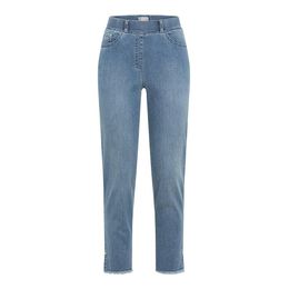 Peter Hahn Brax - Comfort Plus-7/8-Jeans, denim, Gr. 38 / S - Baumwolle