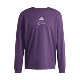 adidas Performance Sportshirt 'Mercedes-AMG Petronas Formula One Team' Herren Gr&ouml;&szlig;e S flieder / brombeer