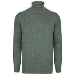 FELIX HARDY Herren Rollkragenpullover "Rollkragenpullover"gr&uuml;n, Gr. M, 100% Baumwolle, Pullover
