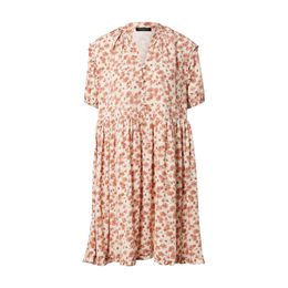 Selected Kleid 'POLINE-PAULINA' Damen Gr&ouml;&szlig;e 40 ecru / dunkelorange Sommerkleid