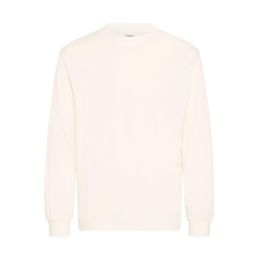 !Solid Langarmshirt SOLID "Langarmshirt SDReynaldo", Herren, Gr. XXL, wei&szlig; (sanftes wei&szlig;), Obermaterial: 100% Baumwolle CO., Shirts Langarmshirt