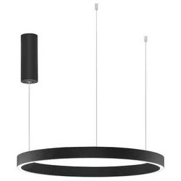 NOVA LUCE LED-H&auml;ngeleuchte "ELOWEN", schwarz, 1, &Oslash; 60cm, 1 Stk., Leuchten, Dimmbar; H&ouml;henverstellbar; Mit Leuchtmittel