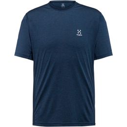 Hagl&ouml;fs Hagl&ouml;fs Ridge Funktionsshirt Herren - Gr&ouml;&szlig;e L - blau