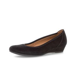 Keilpumps Gabor "Keilpumps", Damen, Gr. 41, schwarz, Schuhe