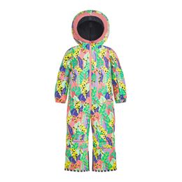 WeeDo M&auml;dchen Schneeoverall "COSMO CANDY JUNGLE", bunt, Gr. 92, Obermaterial: 100% Polyester. Futter: 100% Polyester. F&uuml;llung: 100% Polyester.
