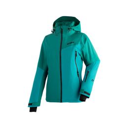 Skijacke Maier Sports "Nuria", Herren, Gr. 46, gr&uuml;n (schilfgr&uuml;n), 100% Polyester, Rundhals, Jacken Skijacke, Damen Winterjacke, wind- und wasserdicht, 3 RV-Taschen, Regular Fit