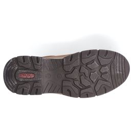 Rieker Herren Schn&uuml;rschuh, Gr. 40, braun, Leder, Schuhe, mit TEX-Membran, Freizeitschuh, Halbschuh, Schn&uuml;rschuh