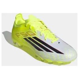 Fu&szlig;ballschuh Adidas PERFORMANCE "F50 PRO MULTI GROUND", Gr. 43, team solar gelb 2, core schwarz, lucid rot, Synthetik, Textil, Schuhe Fu&szlig;ballschuh, f&uuml;r viele verschiedene B&ouml;den geeignet
