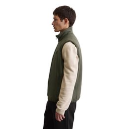 Marc O'Polo MARC O'POLO Herren Steppweste "aus Softshell sowie Steppung", braun, Gr. S, unifarben, Obermaterial: 92% Polyester, 8% Elasthan, Westen