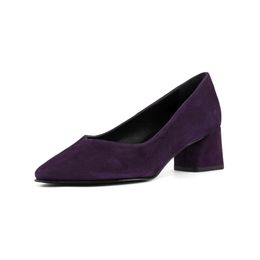 Peter Kaiser Damen Pumps "Peter Kaiser Pumps Veloursleder", Gr. 35, lila, Veloursleder, Schuhe