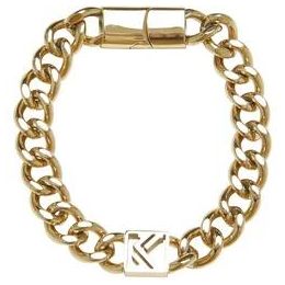 Armband Karl Kani "Karl Kani KK Og Cubanlink Bracelet", gold, Armb&auml;nder, Damen, onesize, Armband