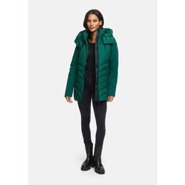 Marikoo Damen Winterjacke "Tivaa", gr&uuml;n, Gr. XXL, Obermaterial: 98% Polyester, 2% Elasthan. Futter: 100% Polyester. Wattierung: 100% Polyester.