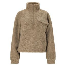 ENDURANCE ATHLECIA Athlecia Sportpullover 'Florrie' Damen Gr&ouml;&szlig;e M khaki