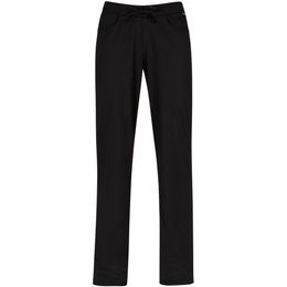 TRIGEMA Damen Jerseyhose "TRIGEMA H&uuml;fthose DELUXE Baumwolle", schwarz, Basic, Gr. XXL, Single Jersey, 100% Baumwolle, Hosen