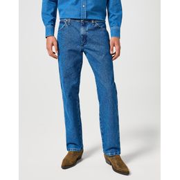 Wrangler Herren Bootcut-Jeans "13MWZ", blau, Gr. 34, Denim/Jeans, Obermaterial: 100% Baumwolle, Jeans
