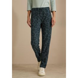 Cecil Damen Stoffhose, gr&uuml;n, Gr. M, Stoff, 50% Polyester, 50% Viskose, Hosen, mit seitlichem Rei&szlig;verschluss
