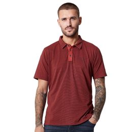 Casamoda Herren Poloshirt "Casamoda Polo-Shirt gestreift", orange, Gr. M, 100% Baumwolle, Shirts