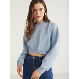 Grimelange Sweatshirt Damen Gr&ouml;&szlig;e L taubenblau