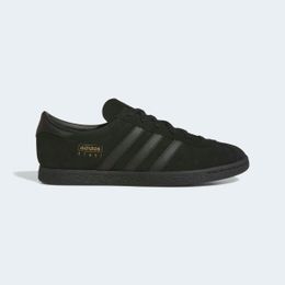 Herren Sneaker "STADT", adidas originals, Gr. 44,5core schwarz, core schwarz, carbon, Leder, Synthetik, Schuhe
