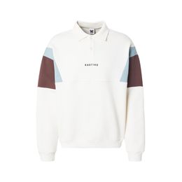 Kaotiko Sweatshirt Herren Gr&ouml;&szlig;e S elfenbein / hellblau / braun