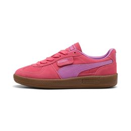 Puma M&auml;dchen Sneaker "PALERMO JR", Gr. 36, rosa, Leder, unifarben, Schuhe, niedrige Schuhh&ouml;he, mit Schn&uuml;rung, nicht herausnehmbare Innensohle