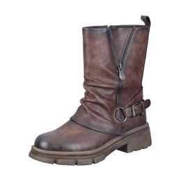 Rieker Stiefelette Damen Gr&ouml;&szlig;e 37 braun Winterschuhe
