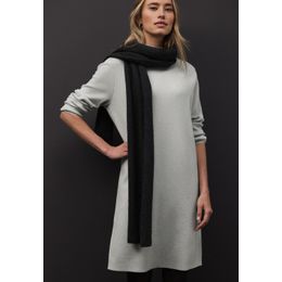 Street One Damen Strickkleid, grau, Gr. 42, unifarben, Stoff, 50% Viskose, 30% Polyester, 20% Polyamid, Kleider, knielang