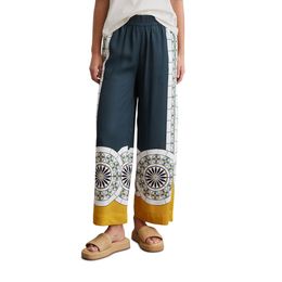 Marc O'Polo MARC O'POLO Damen Chinohose "aus ECOVERO von LENZING ", bunt, Gr. 32, bedruckt, Obermaterial: 100% Viskose, Hosen