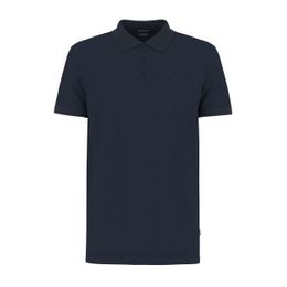 JOOP! Poloshirt JOOP "Roberto", Herren, Gr. XL, dunkelblau, Jersey, Obermaterial: 100% Baumwolle, normal normal, Shirts, mit feiner Struktur