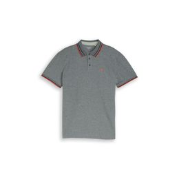 TOM TAILOR Shirt male size M Grey / Orange
