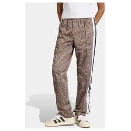 Sporthose Adidas ORIGINALS "AOP ADI-BREAK", Herren, Gr. S, N-Gr, earth strata, stone khaki, normal, gr., Obermaterial: 100% Polyester, Hosen Sporthose