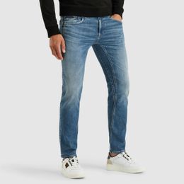 PME-Legend PME LEGEND Herren Straight-Jeans "Commander 3.0 PTR180", blau, Gr. 33, Denim/Jeans, Obermaterial: 96% Baumwolle, 4% Elasthan, Jeans
